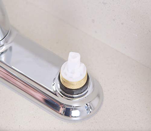 MOEN 1224 Replacement Faucet Cartridge Kit, Fits Most Double Handle Moen Faucets and Tub/Showers, Solid Brass, 1 Pack