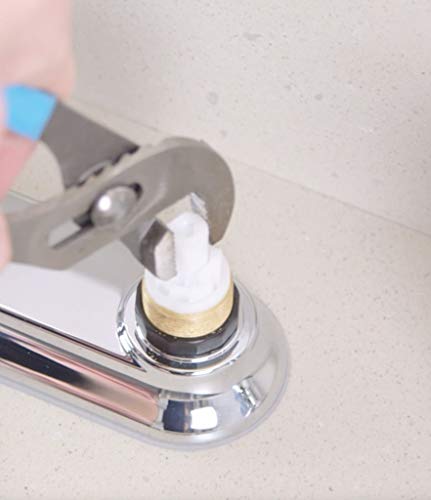 MOEN 1224 Replacement Faucet Cartridge Kit, Fits Most Double Handle Moen Faucets and Tub/Showers, Solid Brass, 1 Pack