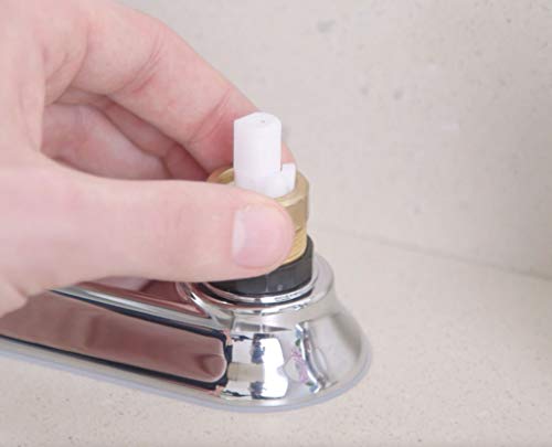 MOEN 1224 Replacement Faucet Cartridge Kit, Fits Most Double Handle Moen Faucets and Tub/Showers, Solid Brass, 1 Pack