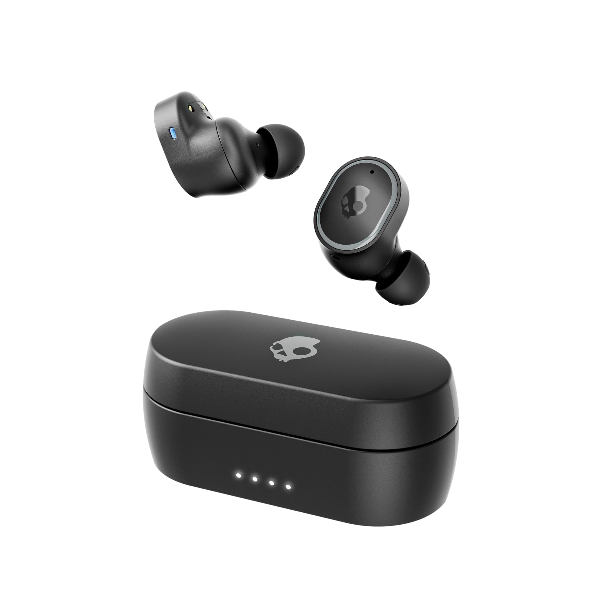 Skullcandy Sesh ANC In-Ear Noise cancelling Wireless Earbuds, 32 Hr Battery, Microphone, Works with iPhone Android and Bluetooth Devices - Black(Renewed) (Renewed)