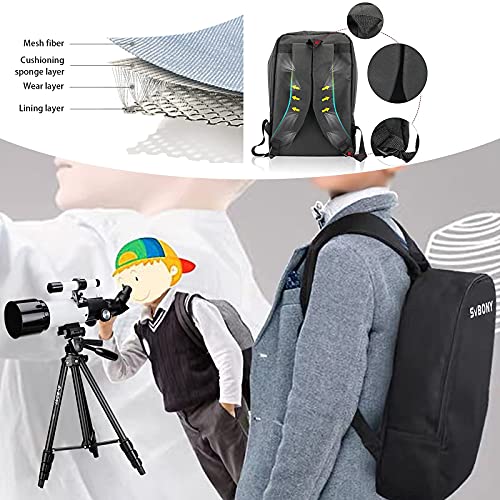 SVBONY SV501P Telescope,70mm Aperture 400mm AZ Mount RefractorTelescope for Kids Beginners Travel with Backpack, Phone Adapter and Barlow Lens