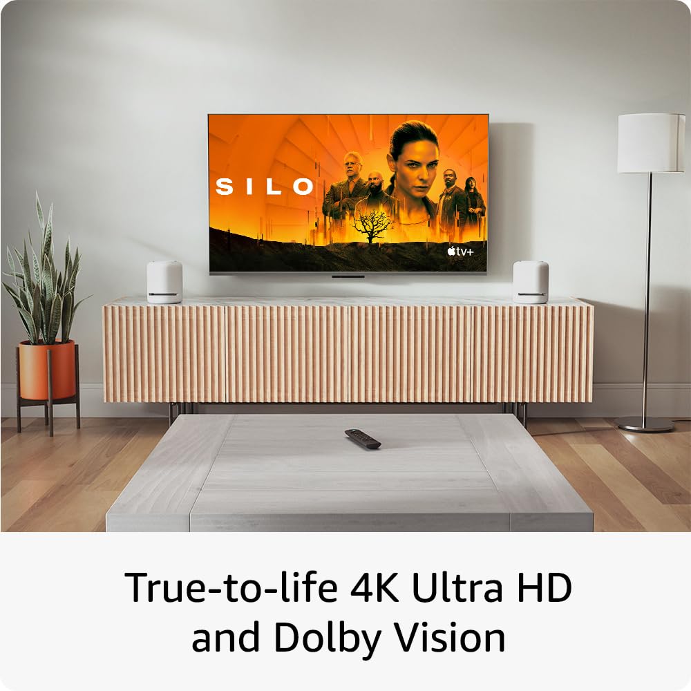 Like-New Amazon Fire TV Stick 4K Max streaming device (newest model) with AI-powered Fire TV Search, supports Wi-Fi 6E, free & live TV without cable or satellite