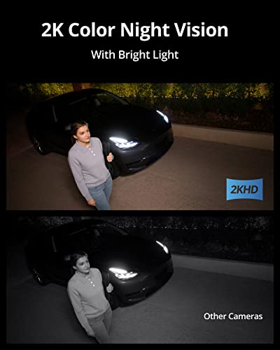 eufy Security S100 Wired Wall Light Cam,Security Camera Outdoor,2K Camera with 1200-Lumen Light,Color Night Vision,Motion Activated Light, AI Detection,IP65 Waterproof,Floodlight Camera(Renewed)