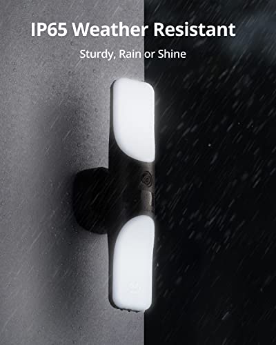 eufy Security S100 Wired Wall Light Cam,Security Camera Outdoor,2K Camera with 1200-Lumen Light,Color Night Vision,Motion Activated Light, AI Detection,IP65 Waterproof,Floodlight Camera(Renewed)