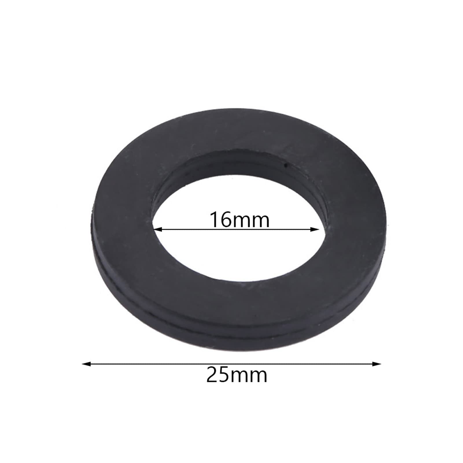 Spare Parts R 12Pcs Washer Ring Shower Faucet Water Pipe Rubber Replacement for Sealing (3/4)