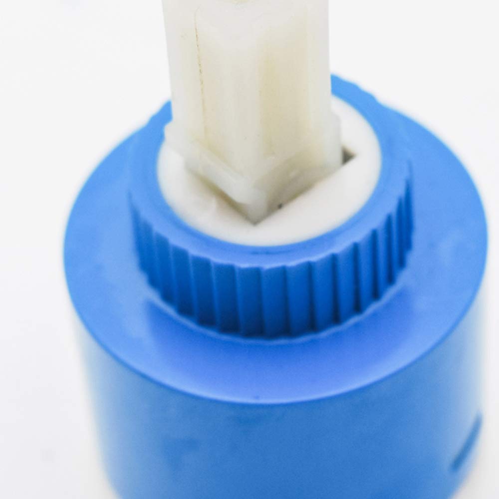 40mm-Type B Replacement Faucet Cartridge, Ceramic Disc Cartridge Faucet Water Mixer Tap Inner Control Valve for Kitchen and Bathroom