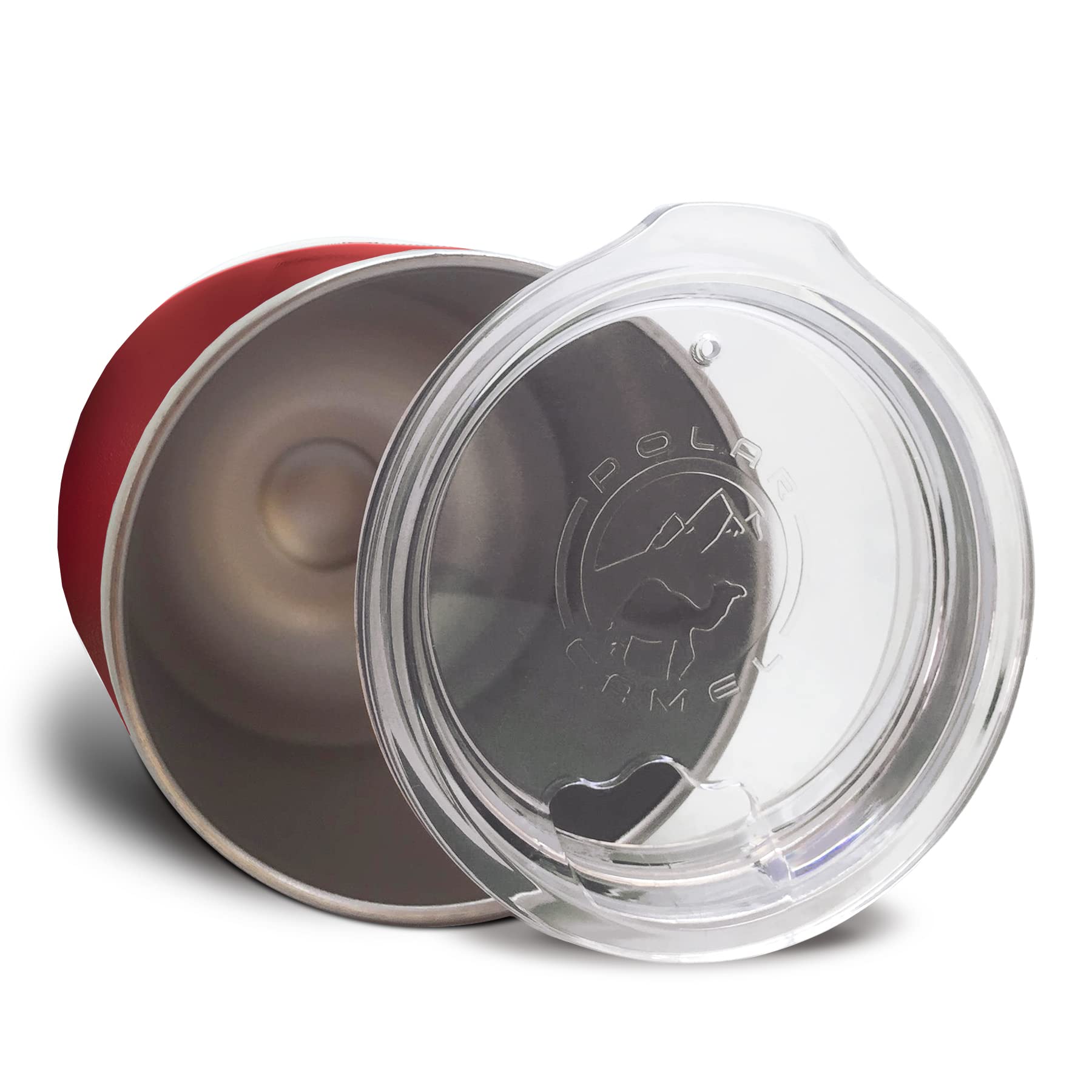 LaserGram Double Wall Stainless Steel Wine Glass Tumbler, Compass Rose, Personalized Engraving Included (Maroon)