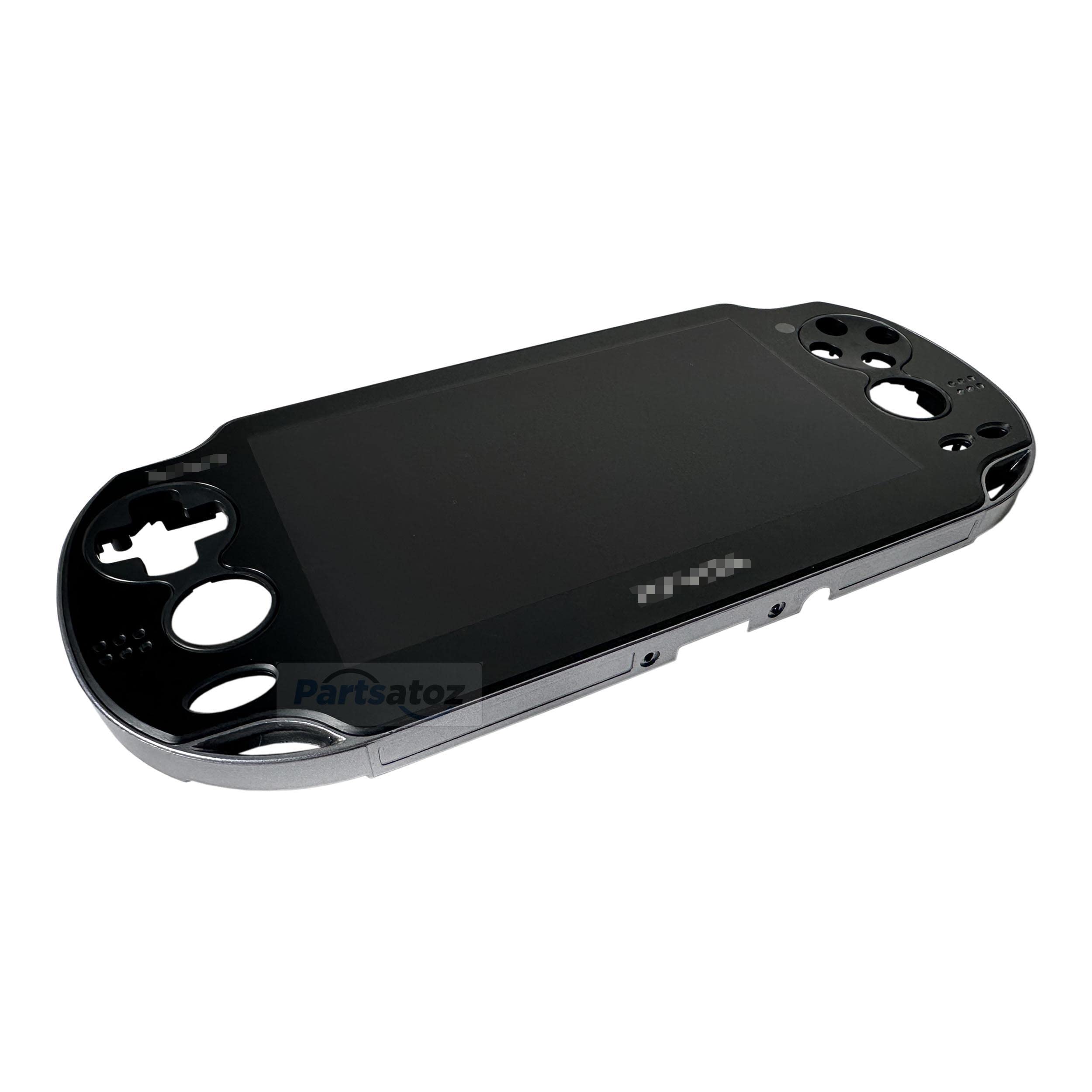 Partsatoz Black LCD Display Touch Screen Digitizer Glass Assembly with Bezel Replacement for PlayStation PS Vita PSV 1000 1001 PCH-1001 PCH-1101