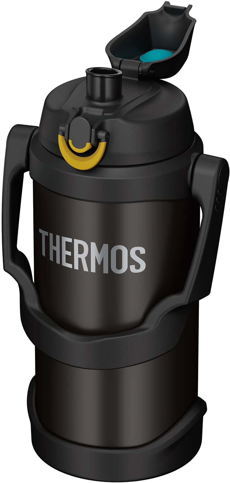 Thermos FJQ-2000 BK Vacuum Insulated Sports Jug, 6.6 gal (2 L) Black