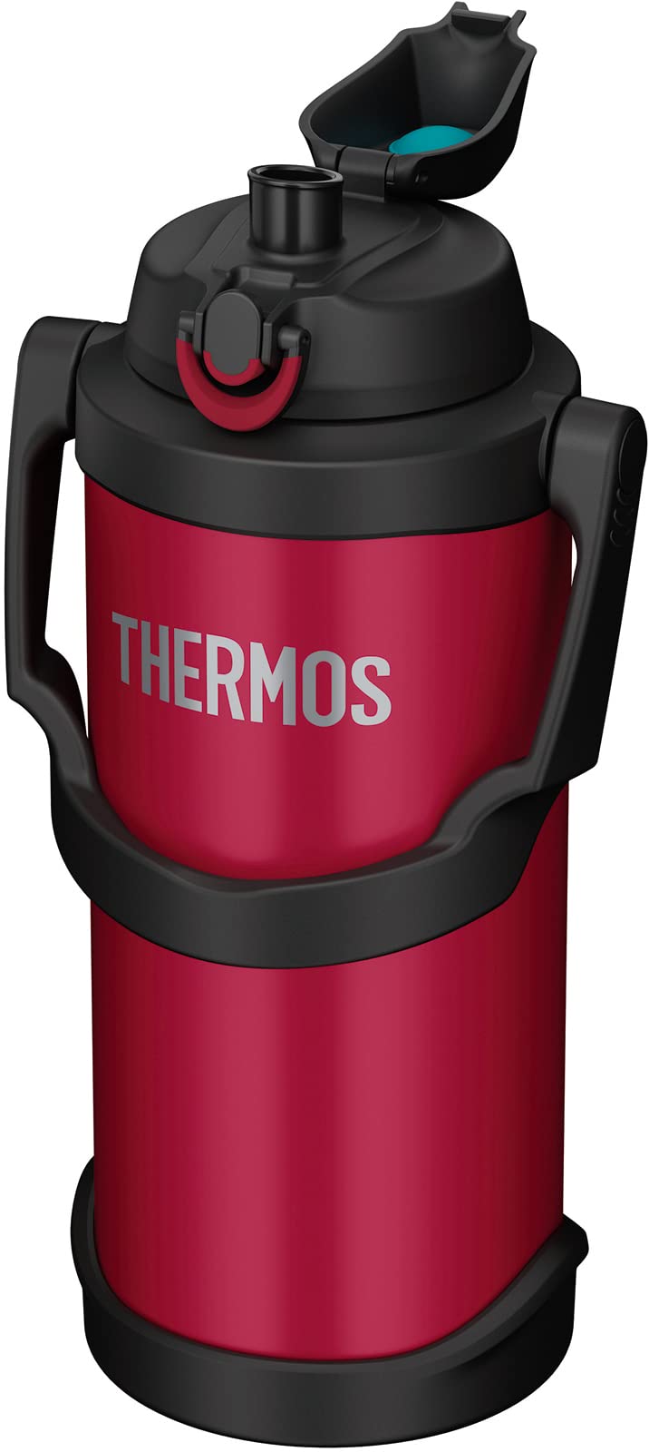 Thermos FJQ-3000 R Vacuum Insulated Sports Jug, 1.3 gal (3 L) Red