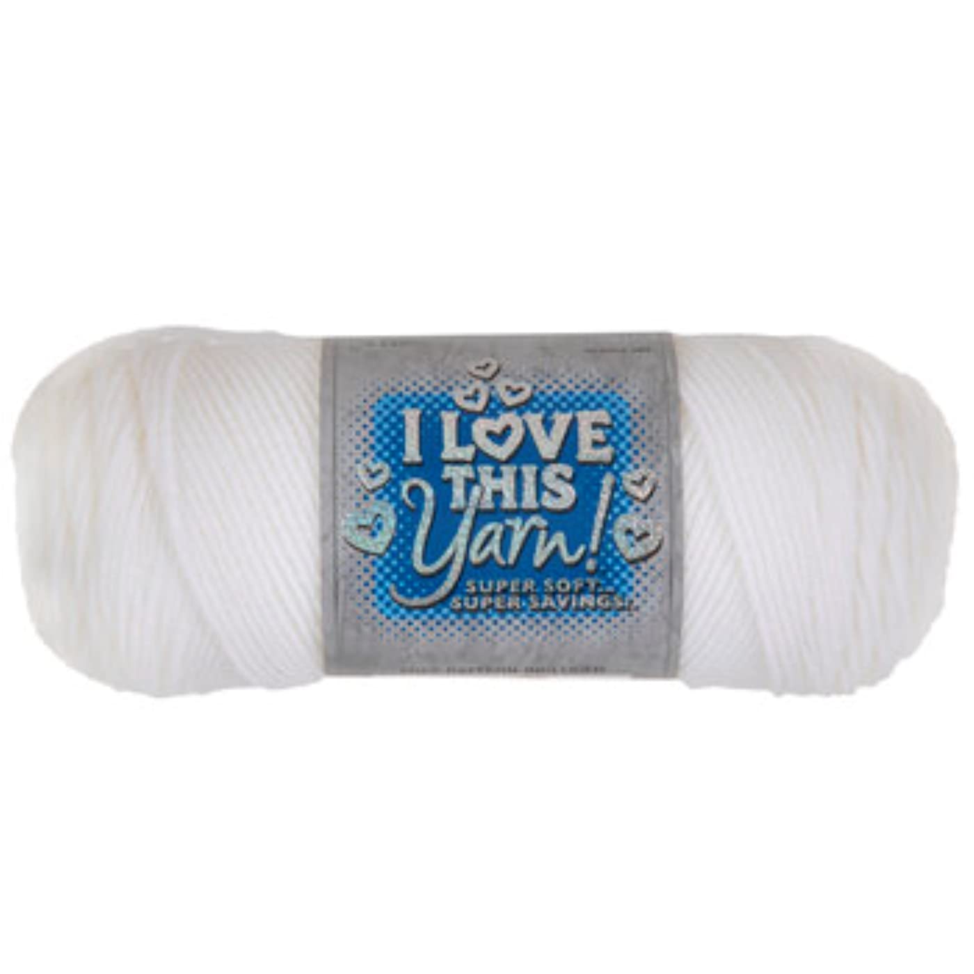 I Love This Yarn Medium – Soft Skein – 355 Yards of 100% Acrylic Yarn for Crocheting Blankets, Hats, & More – DIY Handcrafting Accessories