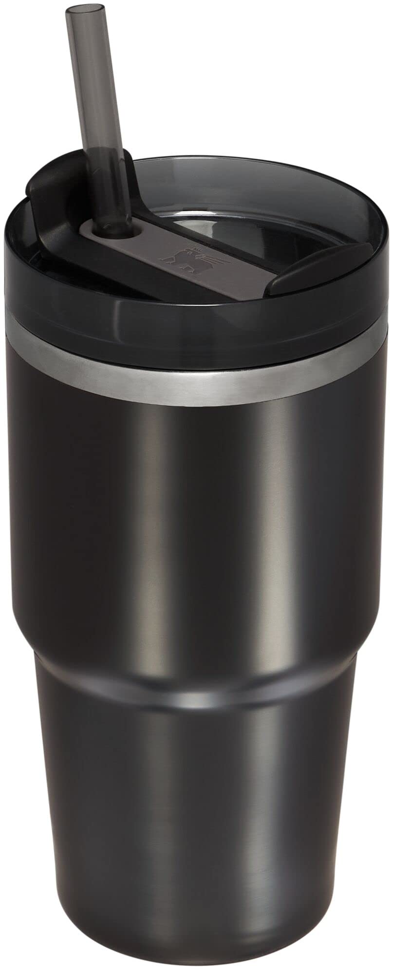 Stanley Quencher H2.0 Tumbler with Straw 20 oz | Flowstate 3-Position Lid | Cup Holder Compatible for Travel | Insulated Stainless Steel Cup | BPA-Free | Black Glow