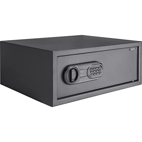 Barska 1.2 Cu. Ft Digital Keypad Safe β LED Interior Light, Extra-Wide for Laptops, Silent Mode, Steel Security Safe