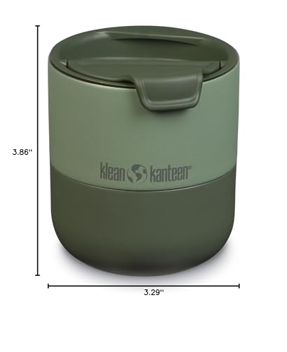 Klean Kanteen Rise 10oz Lowball - Stainless Steel Tumbler with Flip Lid - Sea Spray
