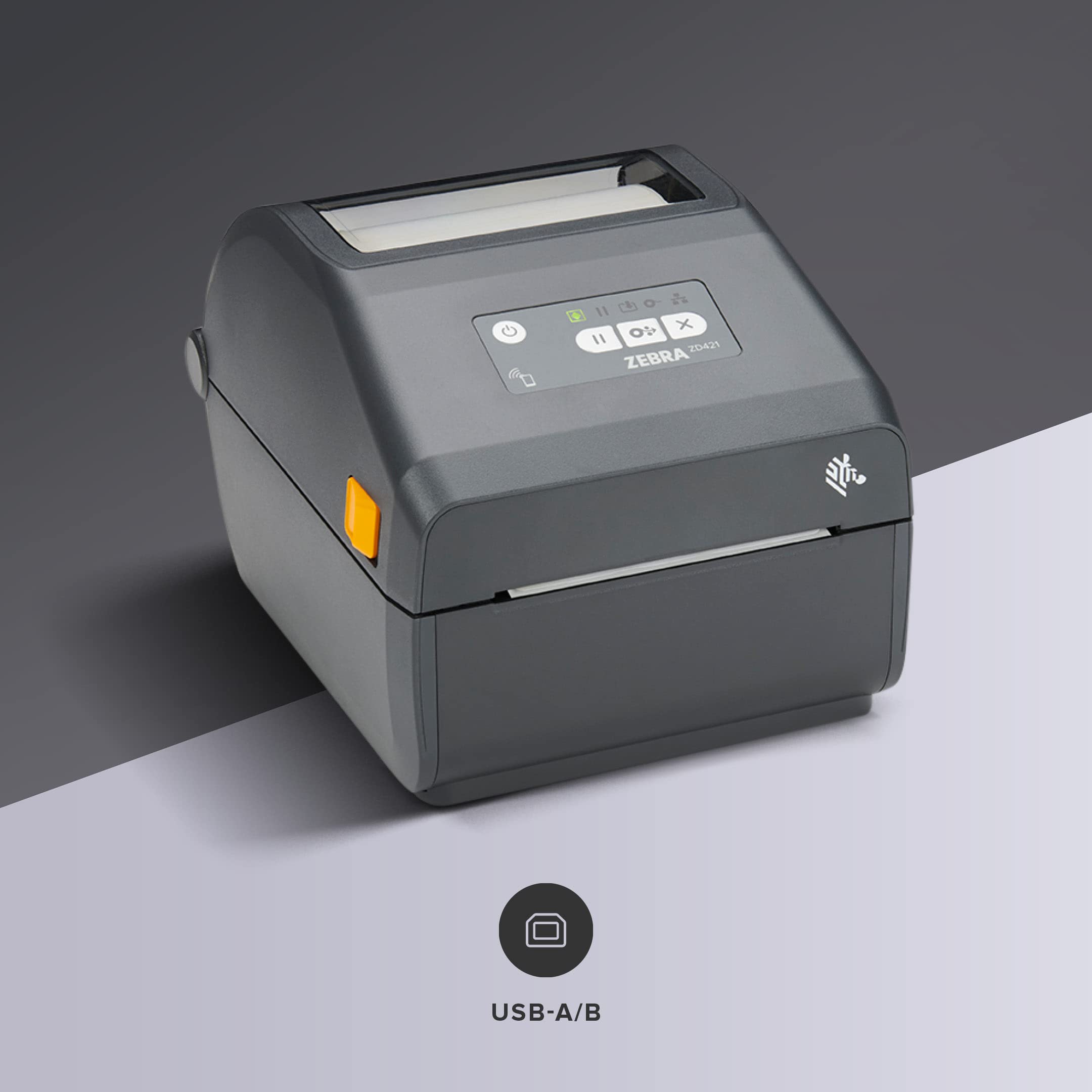 Zebra ZD421 Direct Thermal Desktop Printer 203 dpi Print Width 4-inch USB ZD4A042-D01M00EZ (Renewed)
