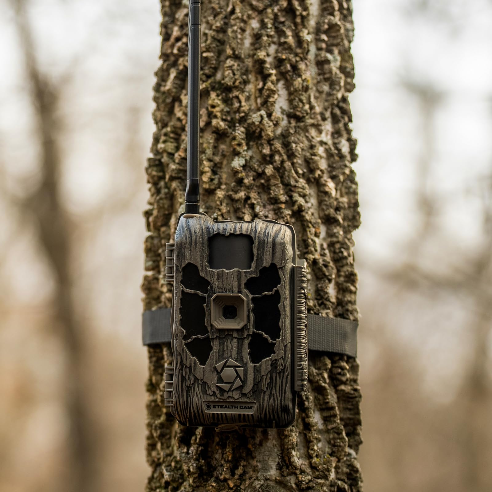 Stealth Cam Deceptor NO GLO 80ft Detection & IR Range 40MP Photo 1440P HD Video Capture Remote App Contol Wireless Hunting Cellular Trail Camera - Available on AT&T & Verizon