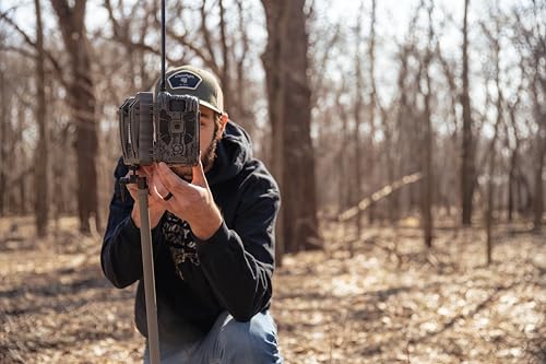 Stealth Cam Deceptor NO GLO 80ft Detection & IR Range 40MP Photo 1440P HD Video Capture Remote App Contol Wireless Hunting Cellular Trail Camera - Available on AT&T & Verizon