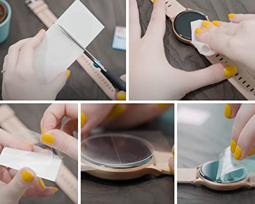 apgo 3x Hydrogel Ultra-Clear Screen Protector for Havit M91, Hydrogel Film, Flexible, Soft TPU with positioning layer easy installation
