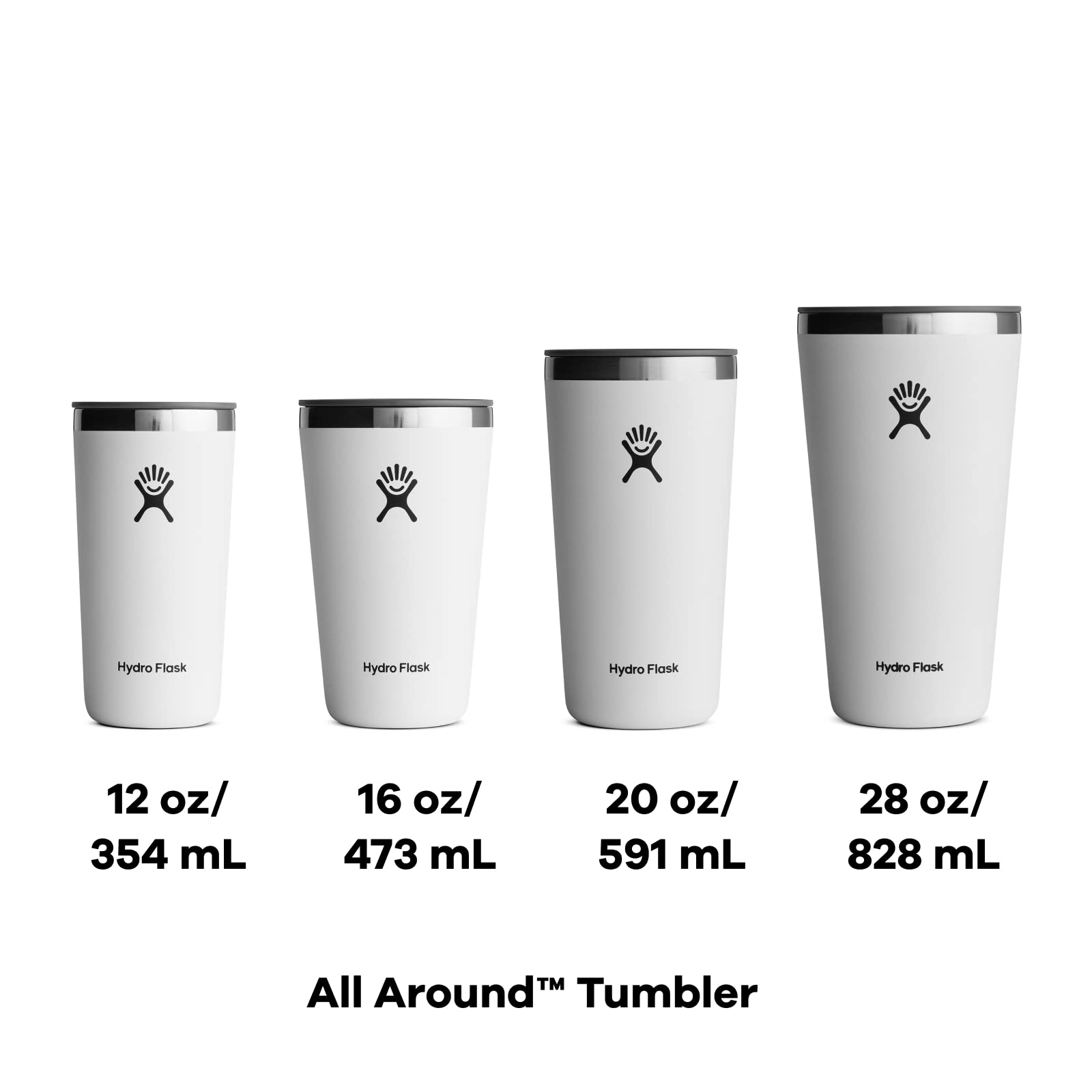 Hydro Flask 12 OZ All Around Tumbler Black