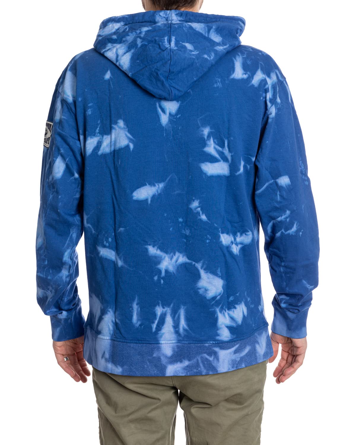 Calhoun NHL Surf & Skate Unisex Crystal Tie Dye Ultra-Soft Pullover Hoodie β The Sunset Collection (Buffalo Sabres, Large)
