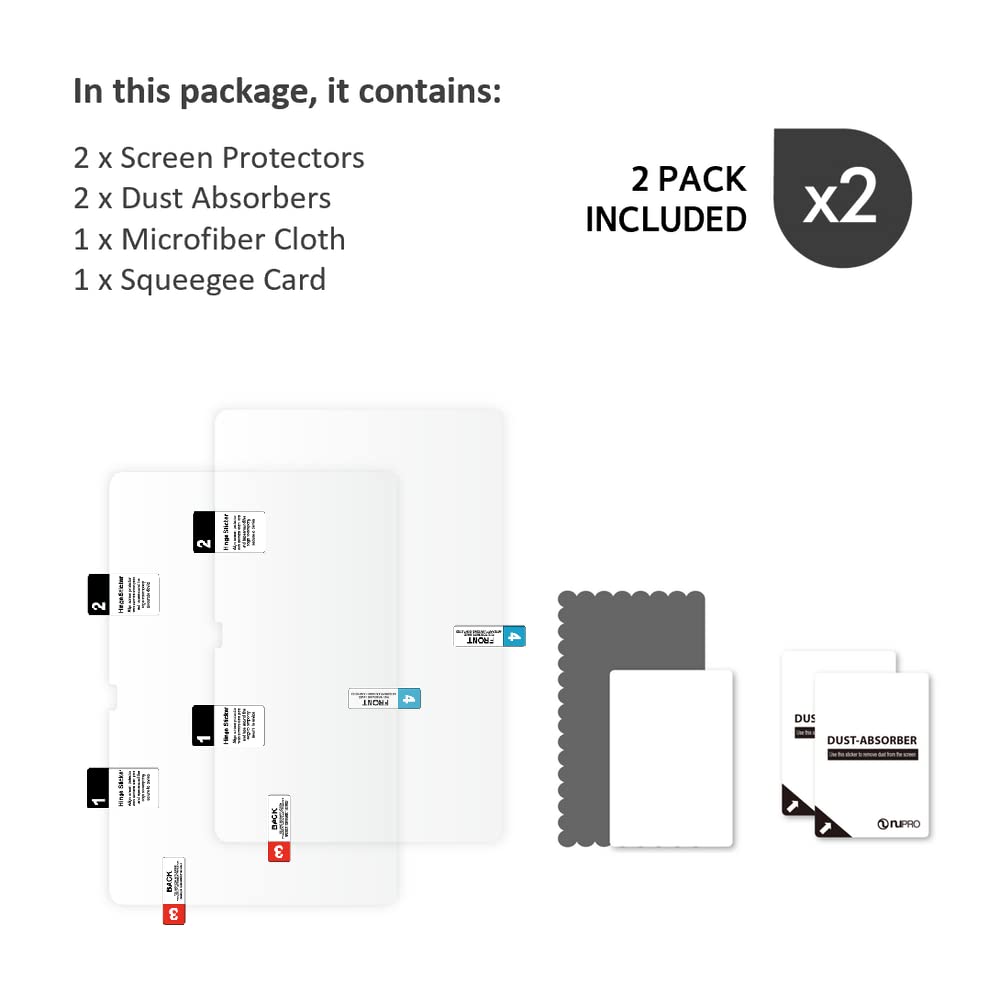 Anti-Glare Screen Protector (2 Pack), for Amazon Fire Max 11 (2023 Release)