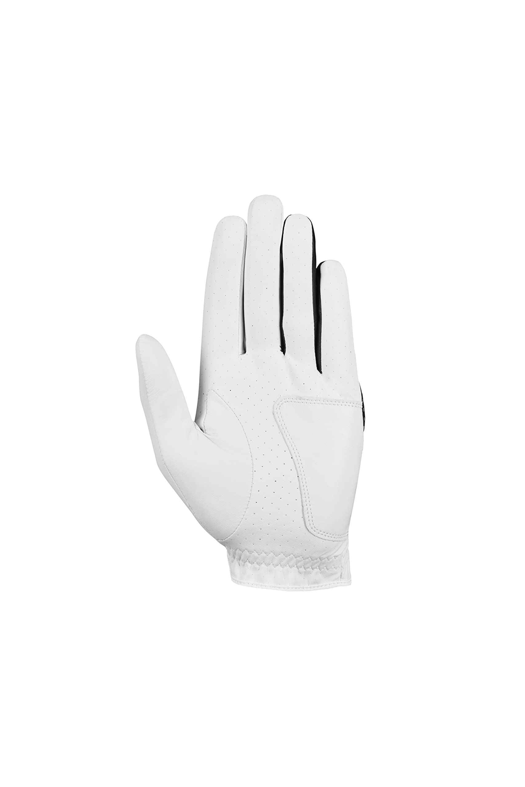 Callaway Golf Weather Spann Glove (Worn on Left Hand, Standard, Large, White)