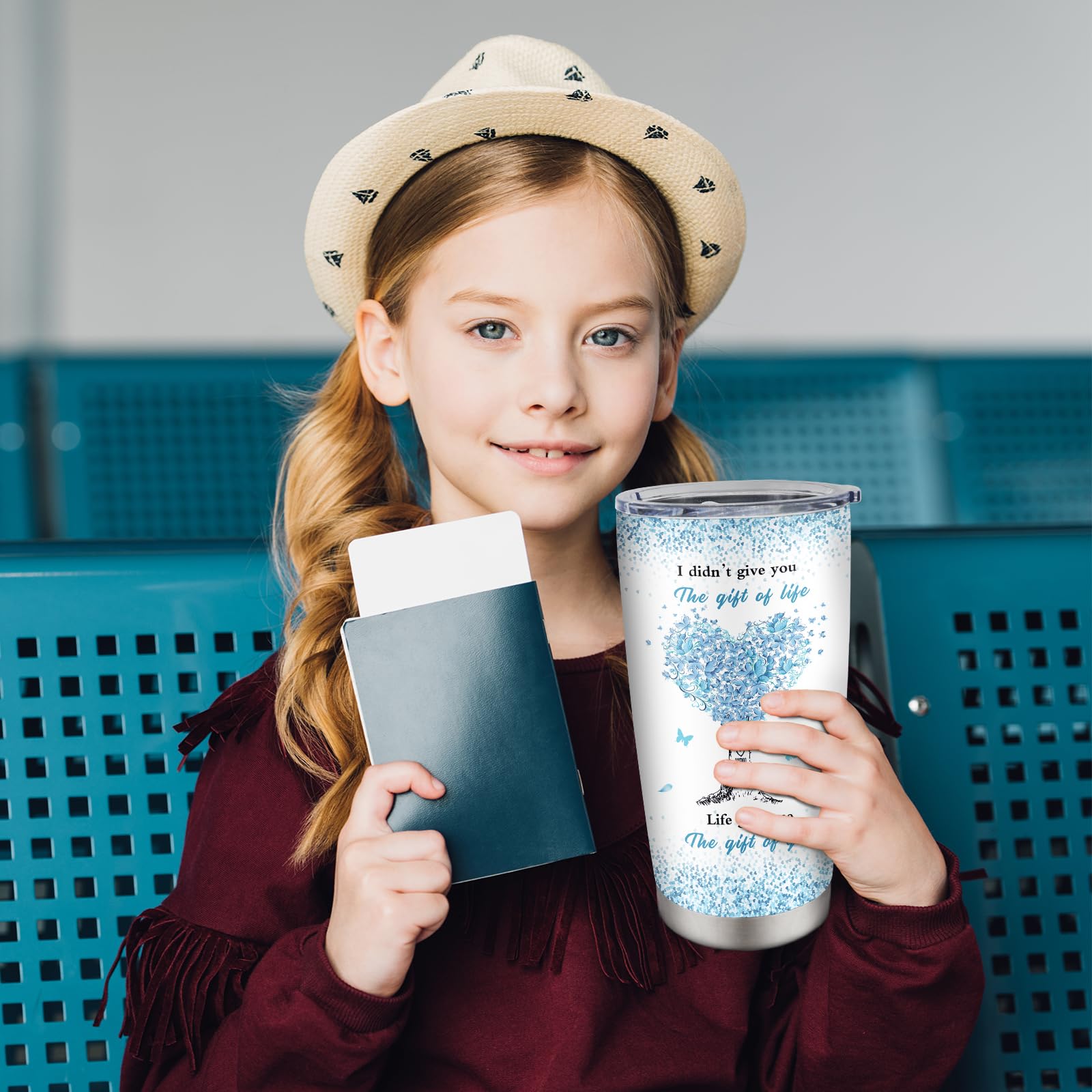 Vutieso Granddaughter Gifts: Grandma's 20oz Tumbler - Christmas & Birthday Gift Ideas