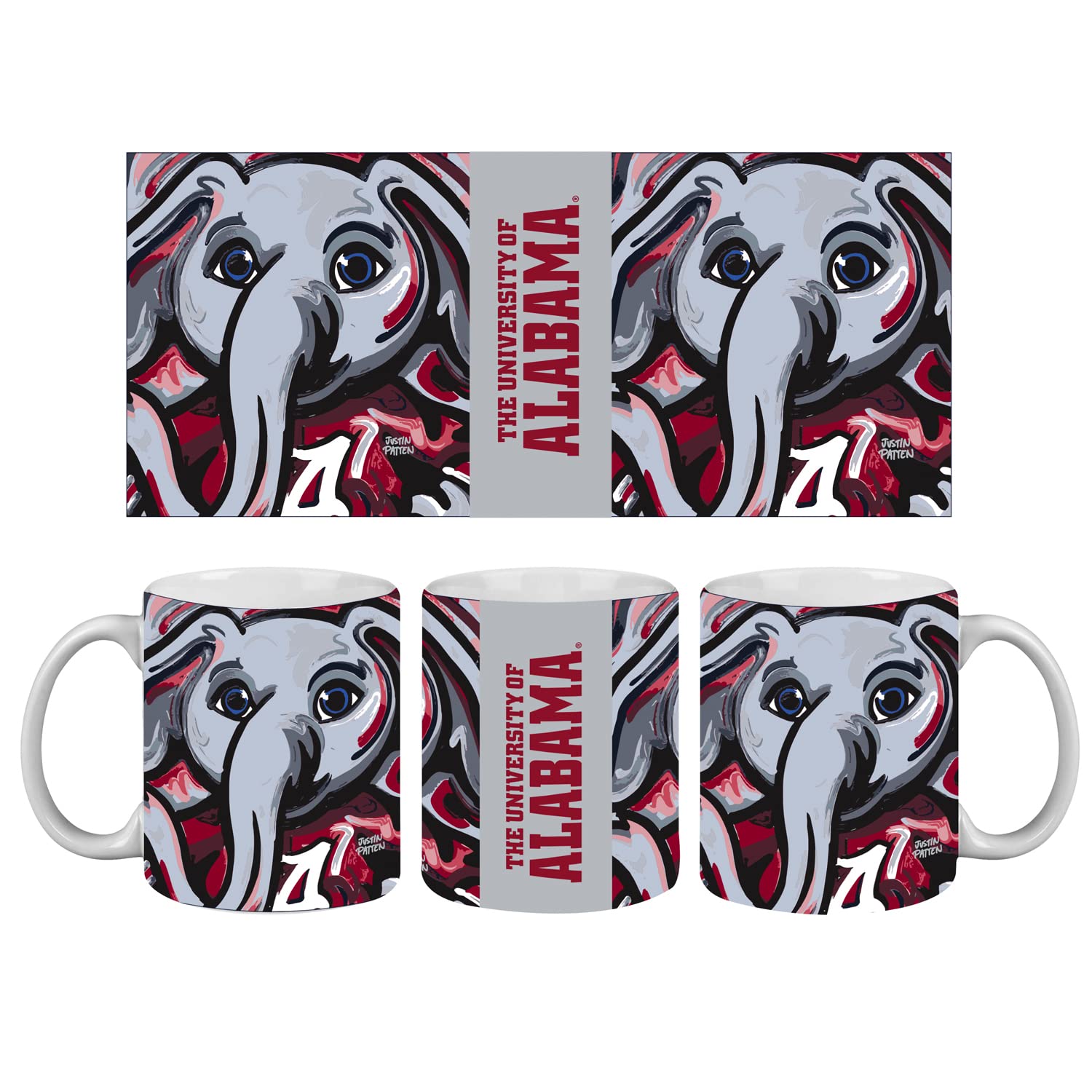 Team Sports America Evergreen University of Alabama, 11oz Mug Justin Patten