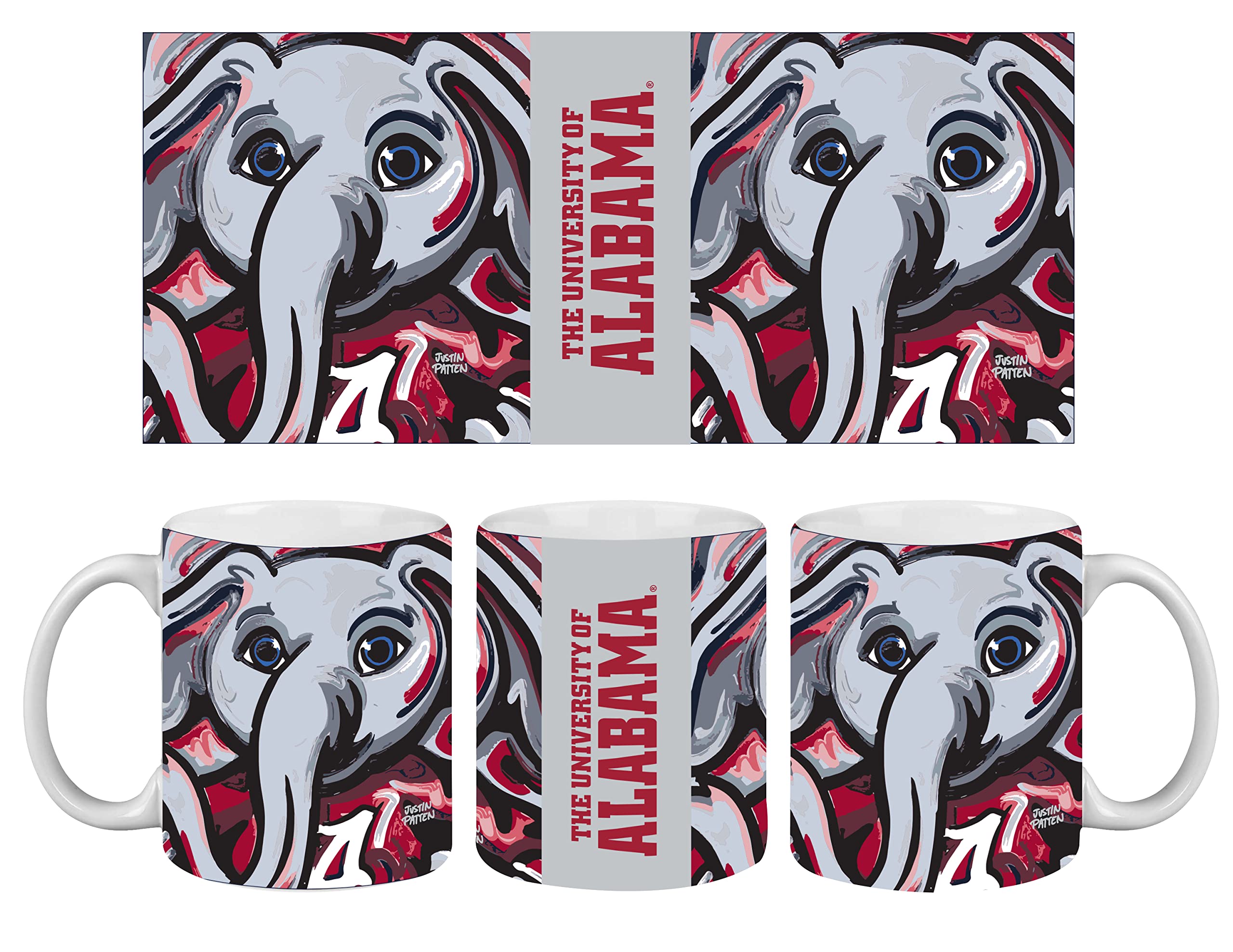 Team Sports America Evergreen University of Alabama, 11oz Mug Justin Patten