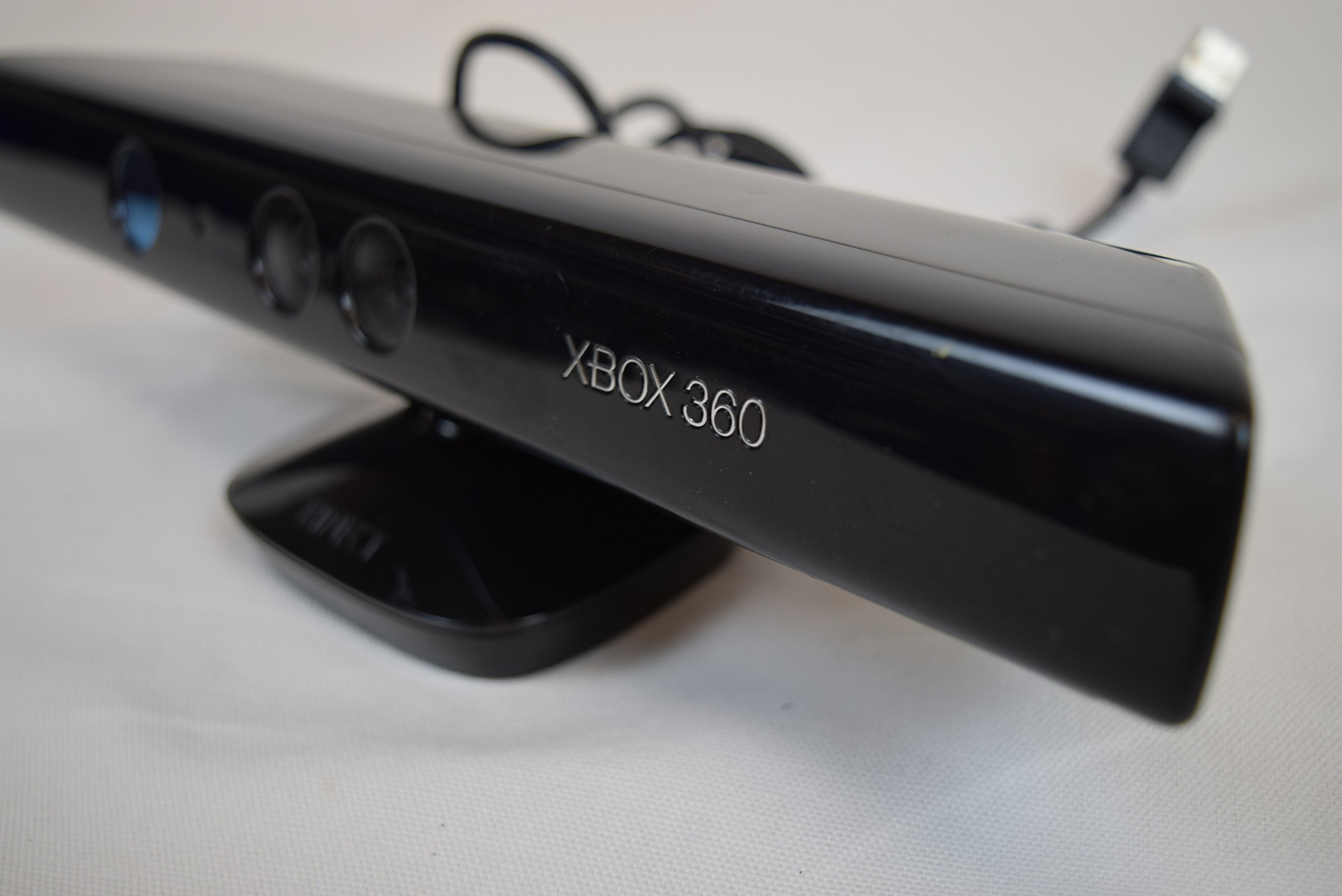 XBOX 360 Microsoft Kinect Sensor Bar Only Black 1414 Wired Motion Sensor Camera (Renewed)