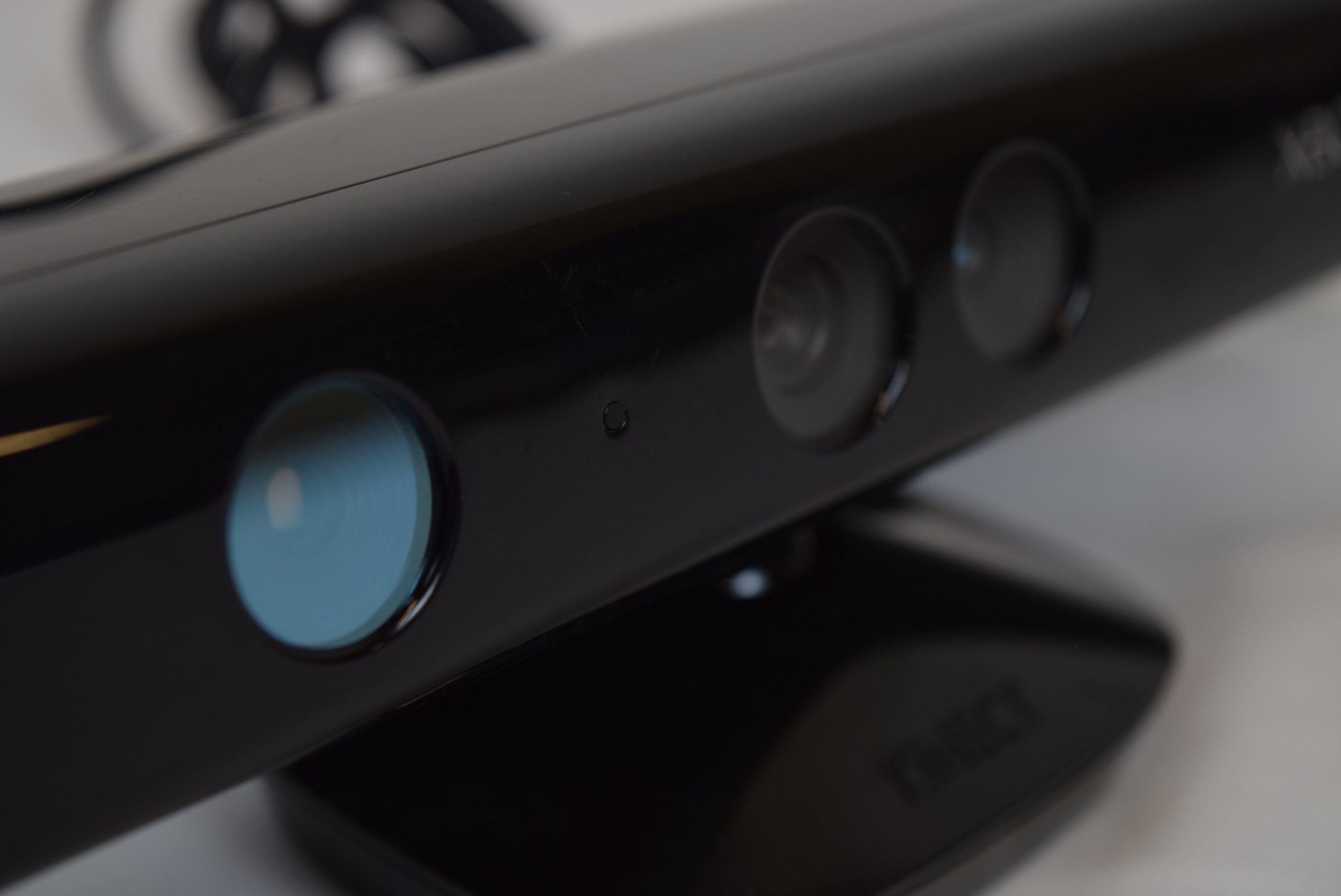 XBOX 360 Microsoft Kinect Sensor Bar Only Black 1414 Wired Motion Sensor Camera (Renewed)