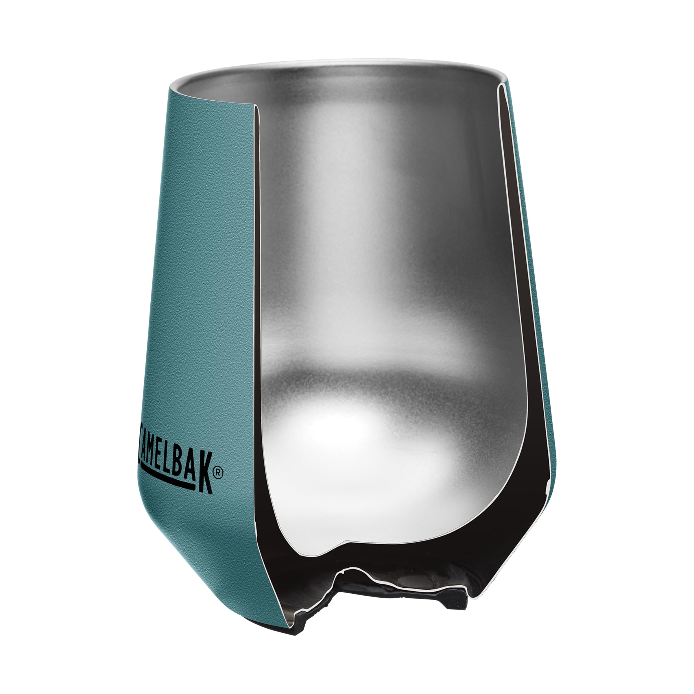 CamelBak Horizon 12oz Wine Tumbler - Insulated Stainless Steel - Tri-Mode Lid - Lagoon