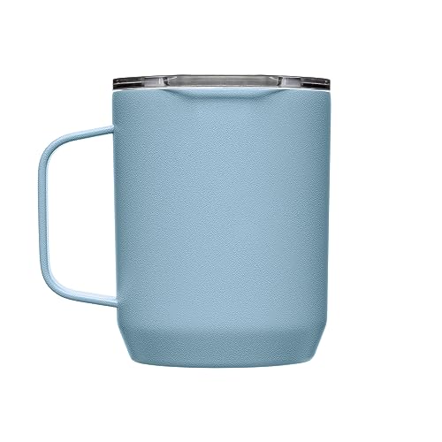 CamelBak Horizon 12oz Camp Mug - Insulated Stainless Steel - Tri-Mode Lid - Dusk Blue