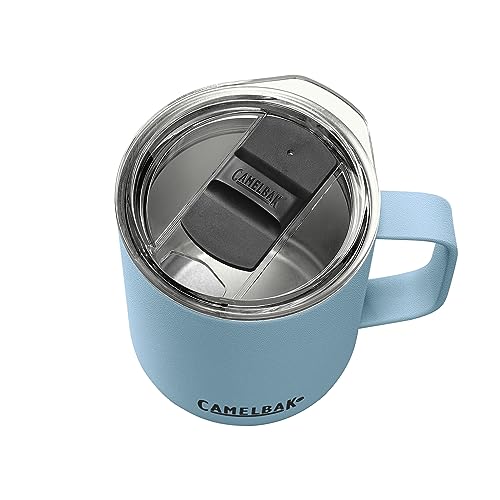 CamelBak Horizon 12oz Camp Mug - Insulated Stainless Steel - Tri-Mode Lid - Dusk Blue