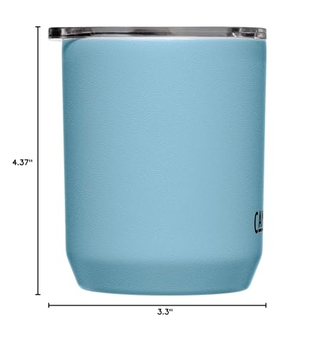 CamelBak Horizon 12oz Camp Mug - Insulated Stainless Steel - Tri-Mode Lid - Dusk Blue