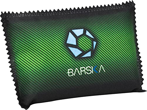 BARSKA Rechargeable Desiccant Dehumidifier - Safe Moisture Absorber for Home Closets, Gun Safes, Basement, Garage, Cars - Microwaveable - Portable Blue Dehumidifying Solution