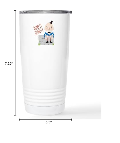 CafePress Humpty Dumpty Travel Mug 20 oz. Insulated Stainless Steel Coffee Tumbler