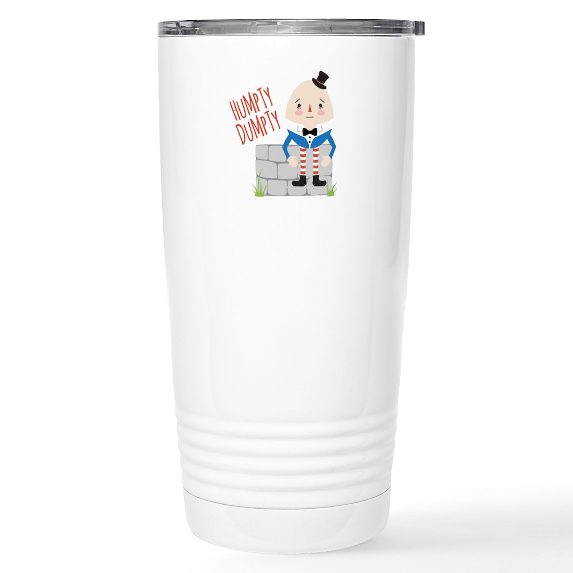 CafePress Humpty Dumpty Travel Mug 20 oz. Insulated Stainless Steel Coffee Tumbler