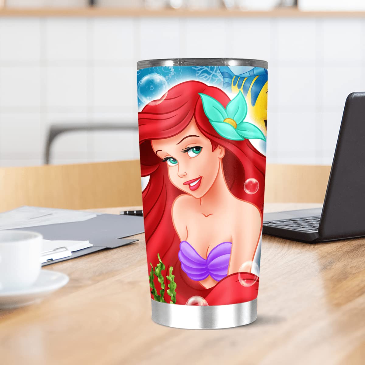 Stainless Steel Insulated Tumbler 20oz ariel Hot Coffee Tea Wine Cold Iced Cup Mug Suit for Home Office Travel