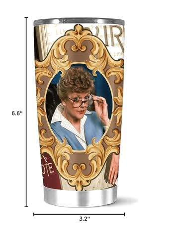 Stainless Steel Insulated Tumbler 20oz murder Coffee she Wine wrote Cold Tea Hot Iced Cup Mug Suit for Home Office Travel