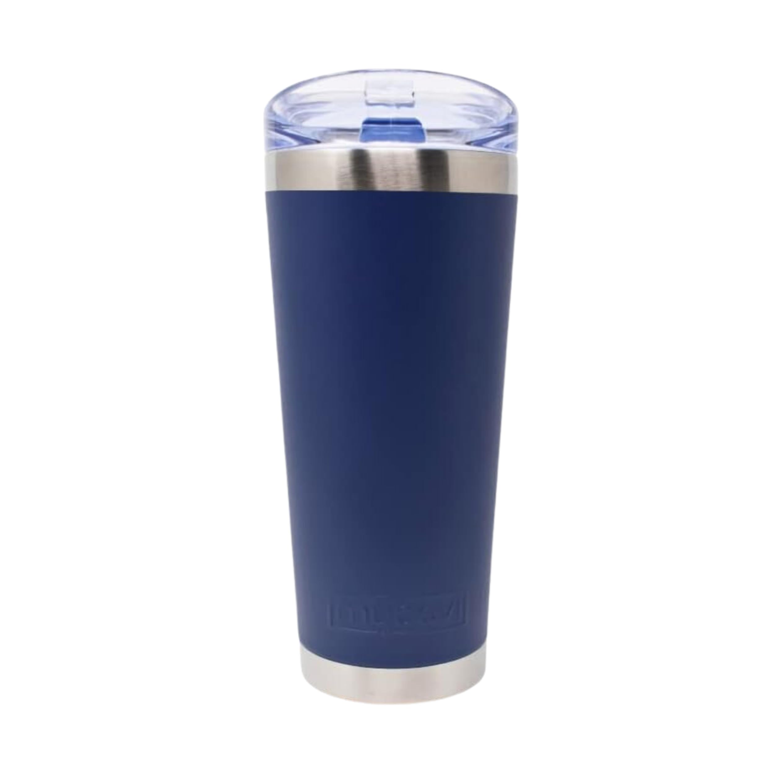 MyBevi Classic Premium Stainless Steel Tumbler with 12-Hour Temperature Control, Tritan Lid, and BPA-Free Construction | Navy Blue, 26 oz