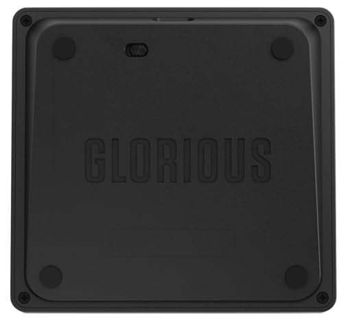 Glorious GMMK Macro Pad - Black Mechanical Numpad - 10 Key USB Keypad - Hotswap, Programmable Volume Knob, RGB Backlit, Wired & Wireless Bluetooth- Gaming Keyboard Number Pad