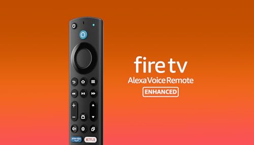Amazon Fire TV Alexa Voice Remote Enhanced (newest model), requires compatible Amazon Fire TV Device