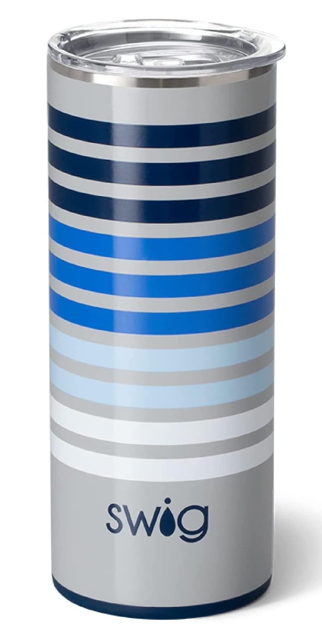 Swig Life 20oz Triple Insulated Stainless Steel Tumbler with Spill-Resistant Lid, Dishwasher Safe, Double Wall, and Vacuum Sealed Coffee Tumbler in Rad Racer Print (Multiple Patterns)