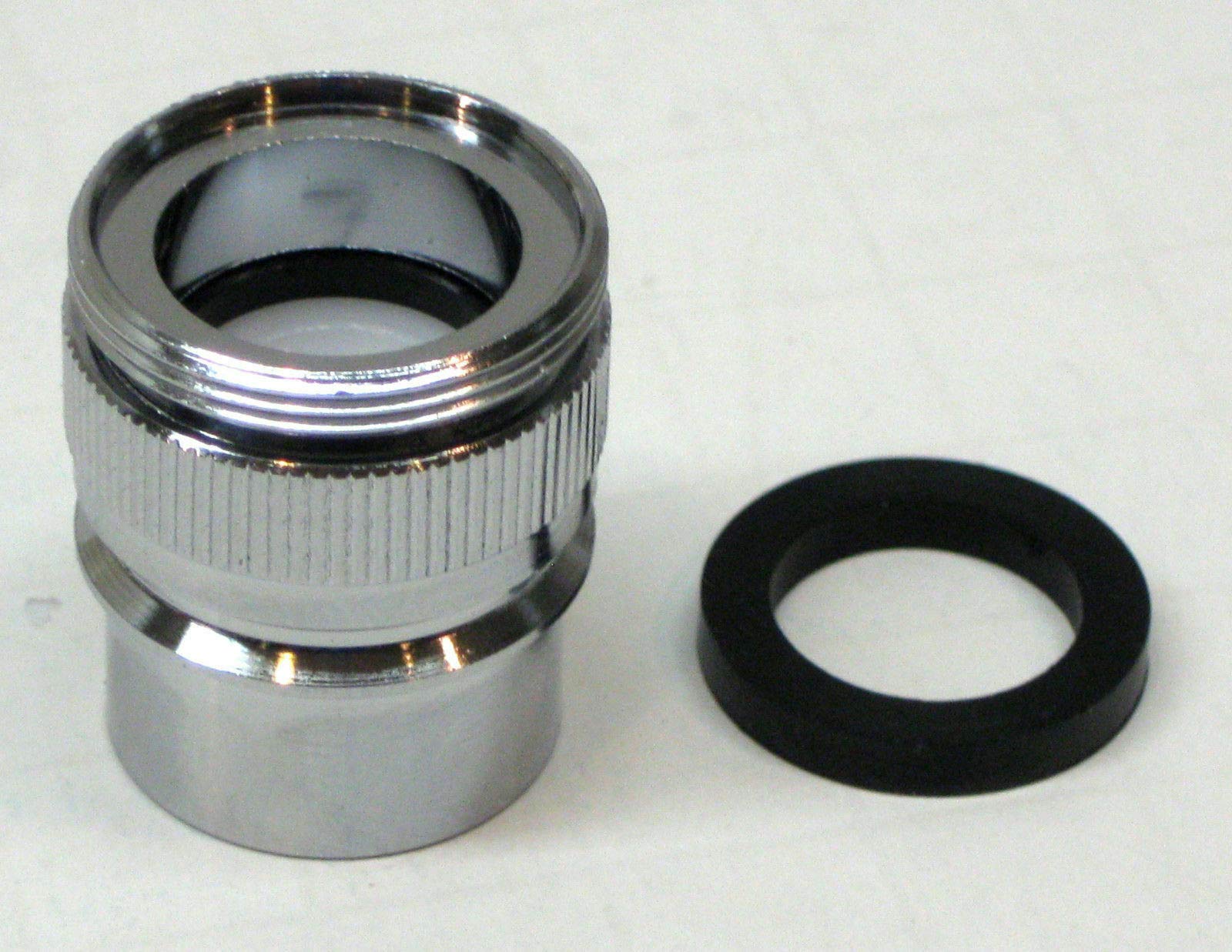 Krispin Shop Generic Dishwasher Faucet Aerator Replacement, Model 711445, 712709, 712721, Chrome Finish, Chrome-plated Rubber Material