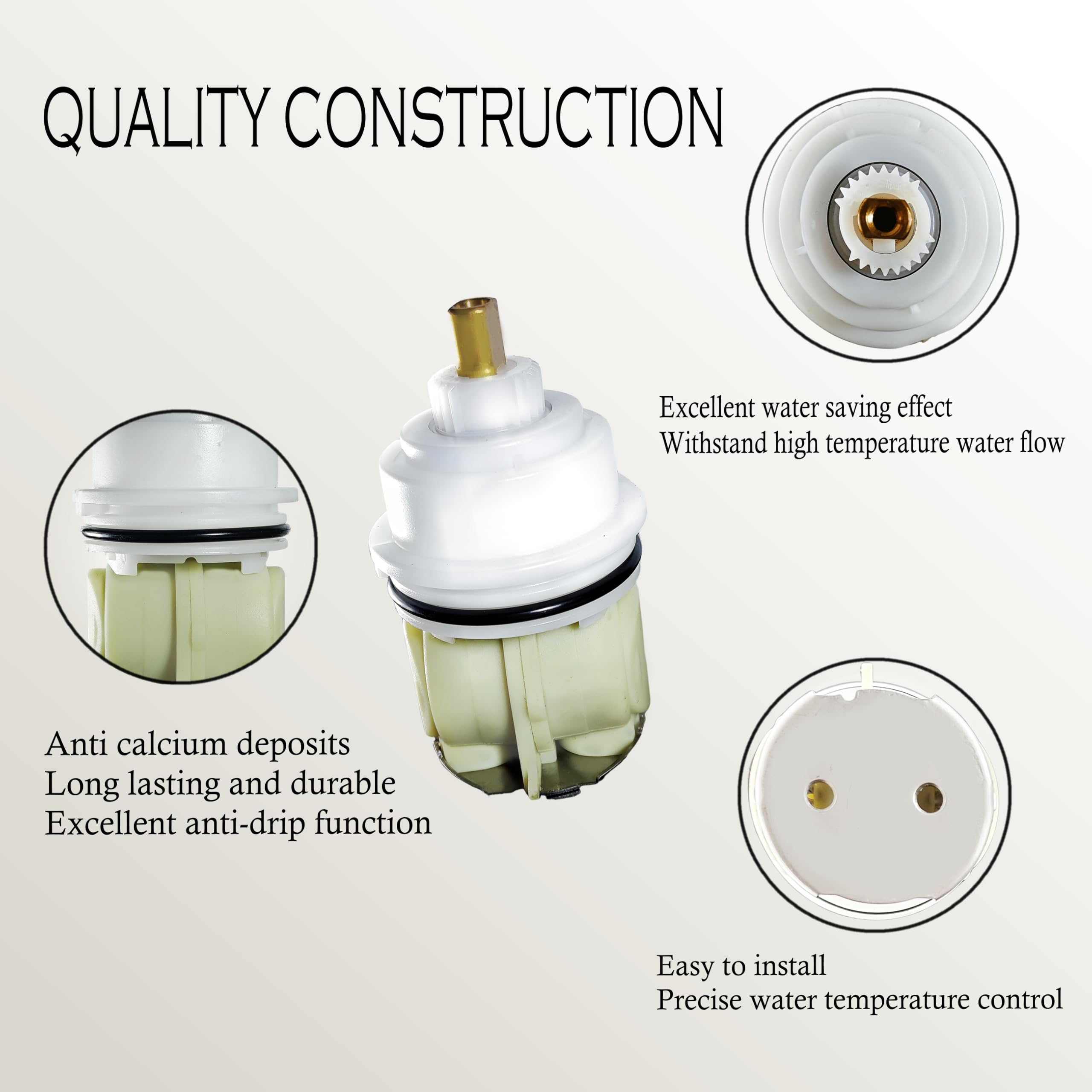 ALITZ RP32104 Shower Cartridge Replacement,compatible with Delta Monitor 1700 Series (1998-2005), compatible with Delta 1500/1700 Series made before 2006