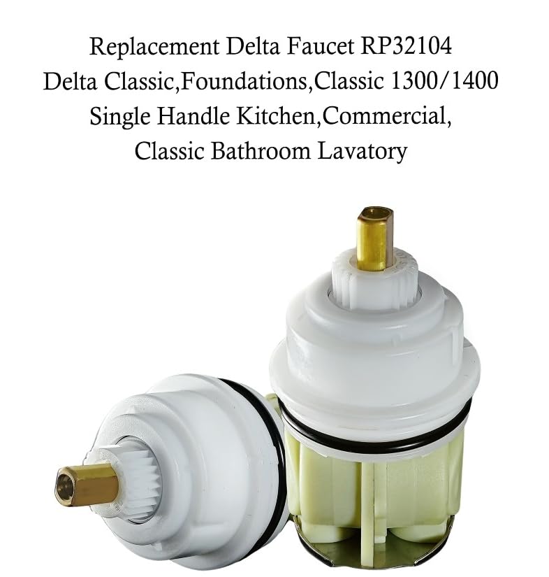 ALITZ RP32104 Shower Cartridge Replacement,compatible with Delta Monitor 1700 Series (1998-2005), compatible with Delta 1500/1700 Series made before 2006