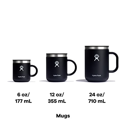 Hydro Flask Mug - Insulated Travel Portable Coffee Tumbler with Handle 12 Oz