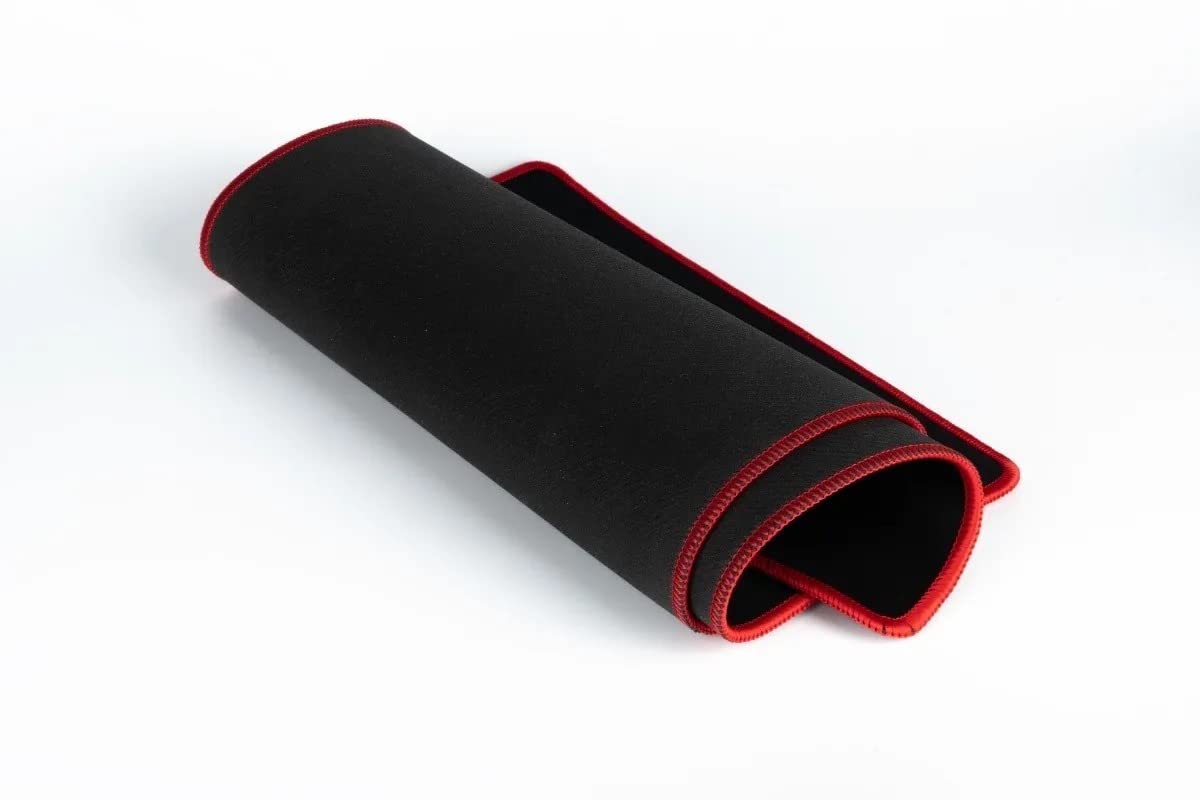 Havit MP848 PC Series Mousepad, 25 cm x 25 cm Size, Black/Red