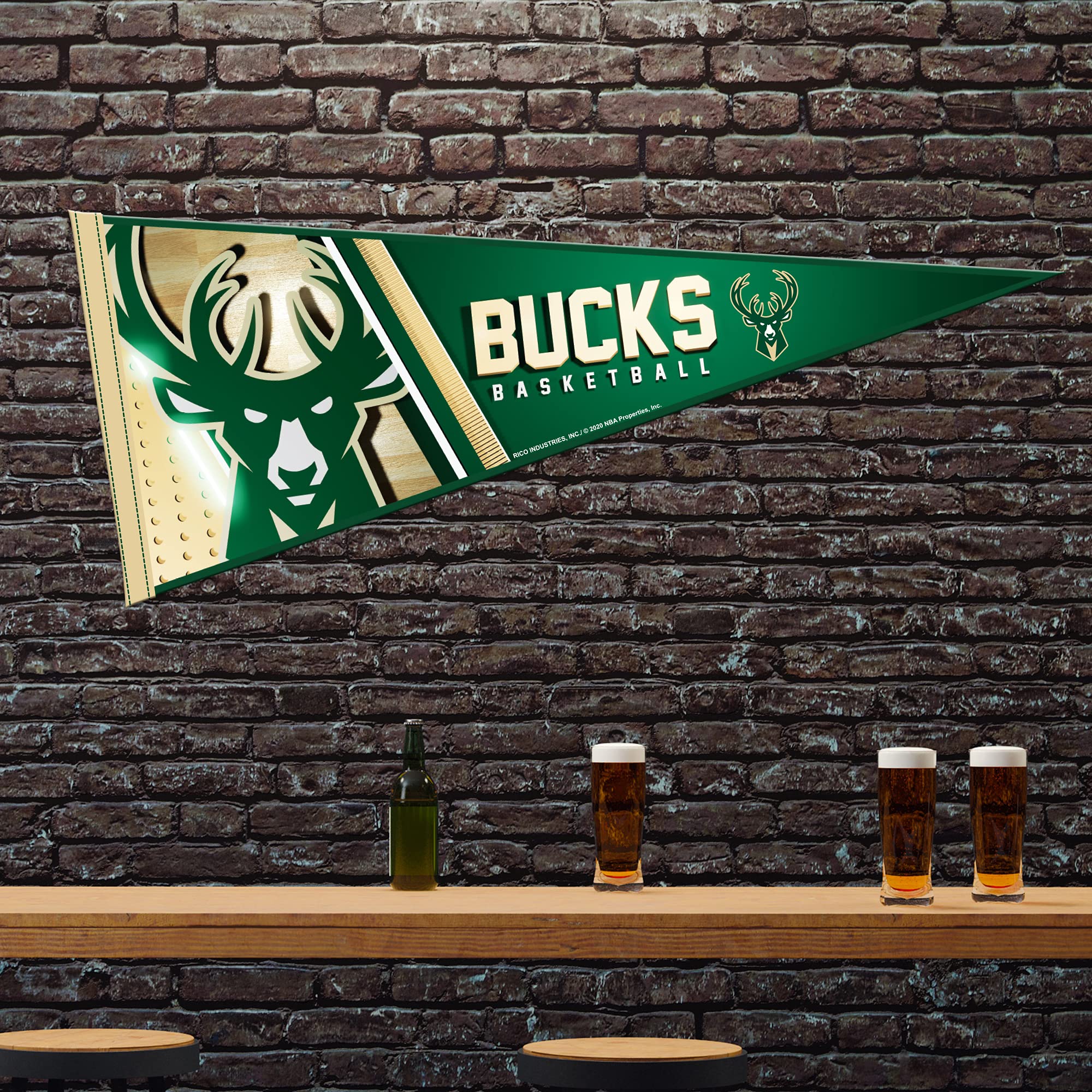 Rico Industries NHL Hockey Buffalo Sabres Classic 12" x 30" Felt Wall Décor Pennant - Great for Home/Bed Room/Man Cave Décor